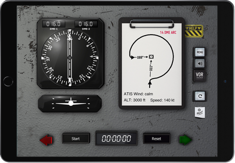 Autopilot function for HSI and EHSI – VOR Tracker – IFR Procedure Trainer
